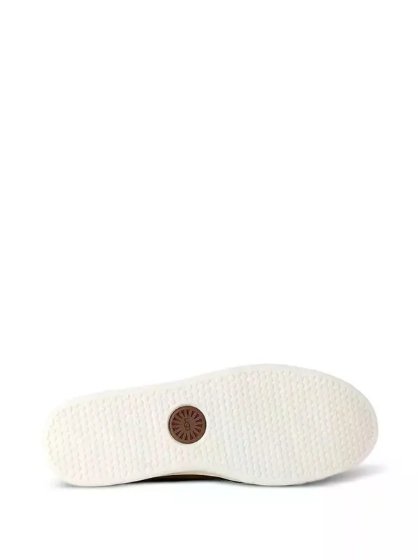UGG Grained Leather Sneakers
