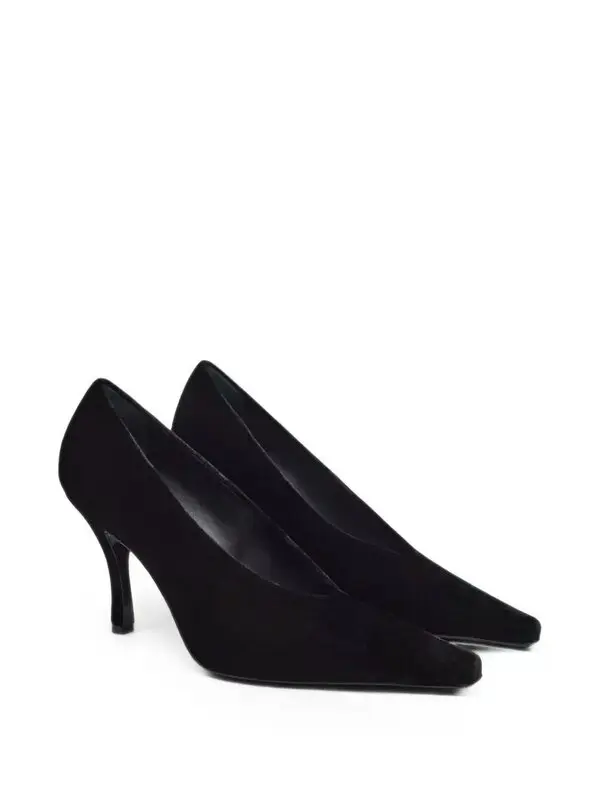 Loulou De Saison Josie Velvet Pumps
