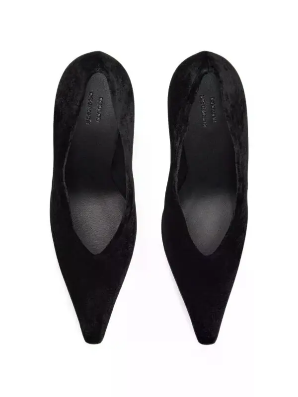 Loulou De Saison Josie Velvet Pumps