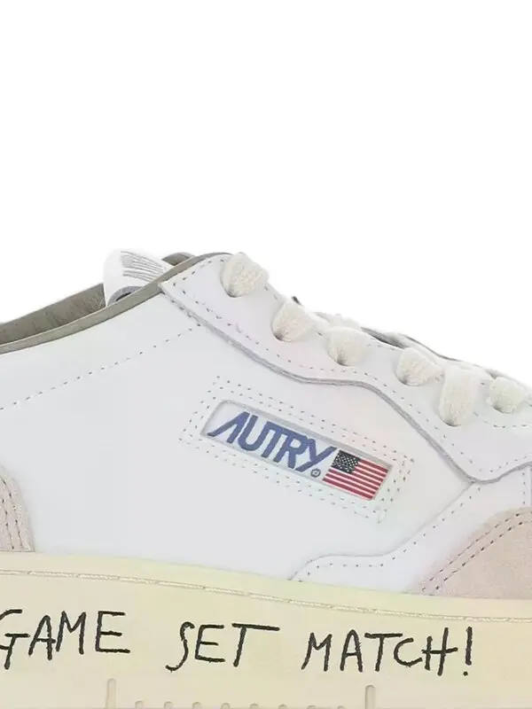 AUTRY Medalist Suede-panel Sneakers