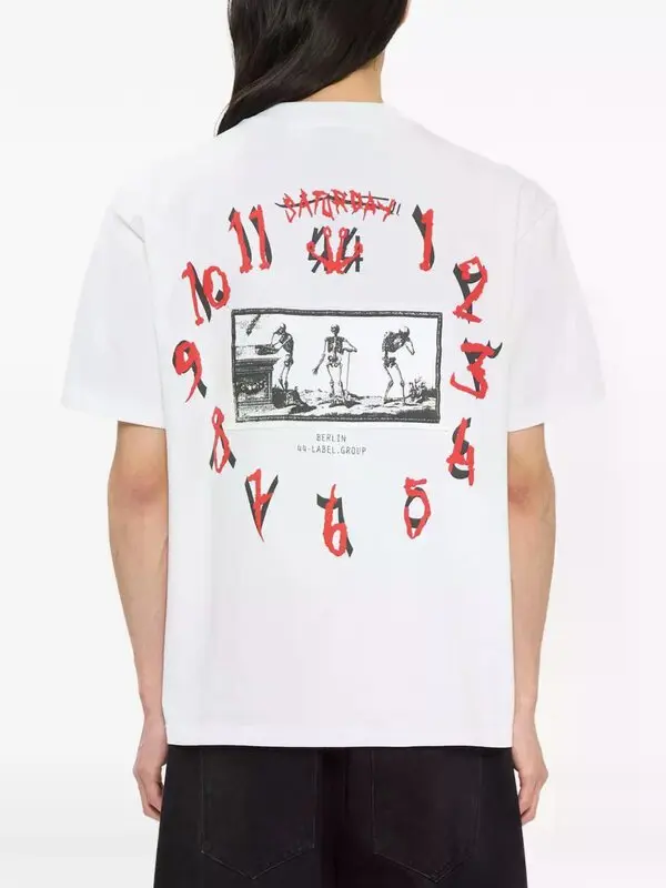 44 LABEL GROUP Time T-shirt - White