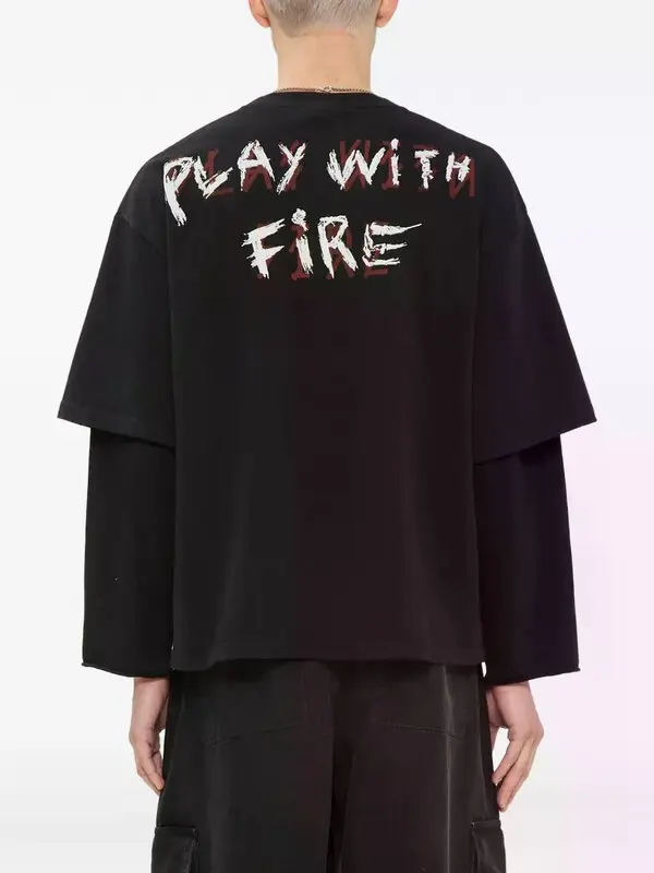 44 LABEL GROUP Byp Long-sleeve T-shirt