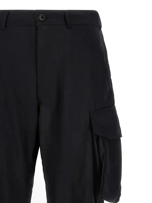 Comme Des Garçons Pinstriped Cargo Pants