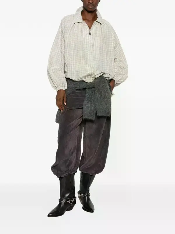 I BLUES Corduroy-effect Trousers