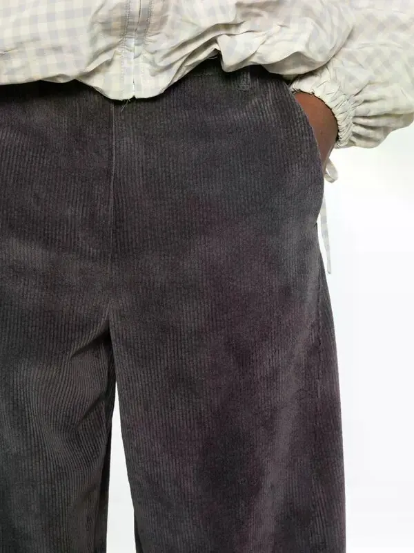 I BLUES Corduroy-effect Trousers