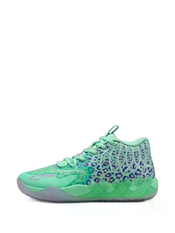 PUMA X Lamelo Ball Mb.01 Alien Safari Leopard-print Sneakers