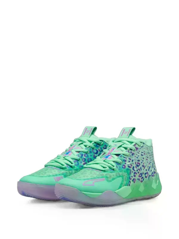 PUMA X Lamelo Ball Mb.01 Alien Safari Leopard-print Sneakers