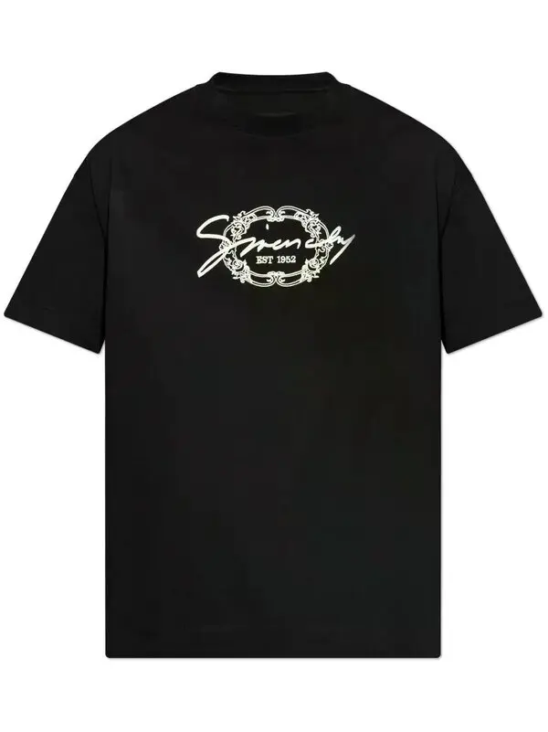 Givenchy T-shirt In Cotton With Medallion