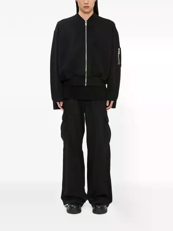44 LABEL GROUP Graphic-print Zip-up Bomber Jacket