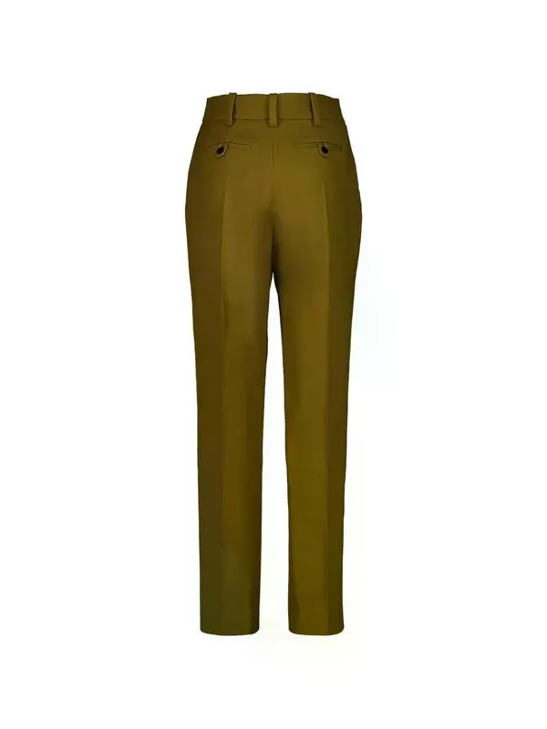 Balmain Pleated Twill Trousers