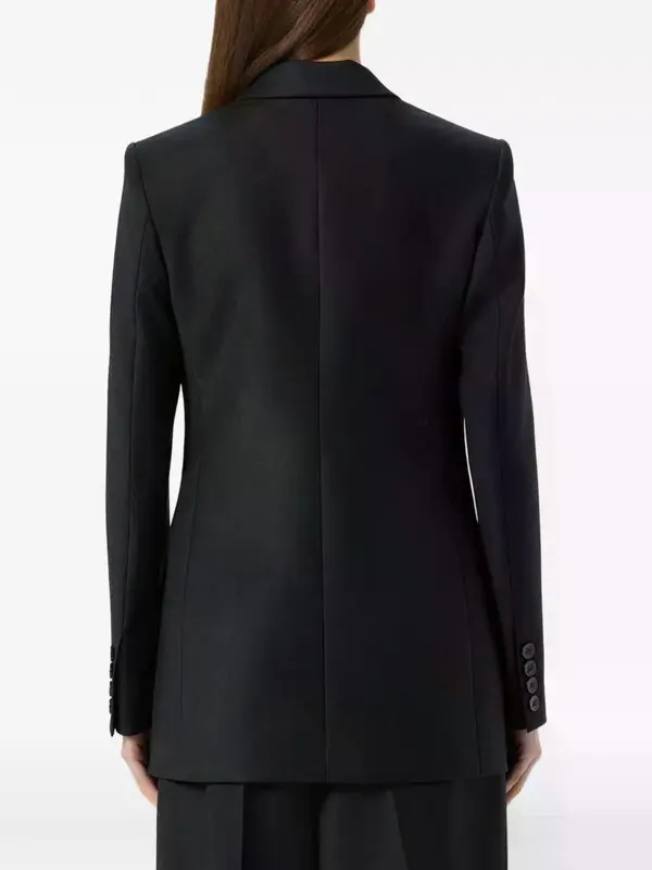 Blumarine Rose-embroidered Tailored Jacket