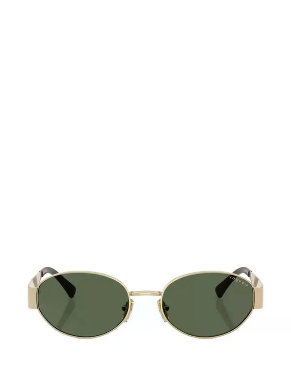 VOGUE EYEWEAR Oval-frame Sunglasses - Gold