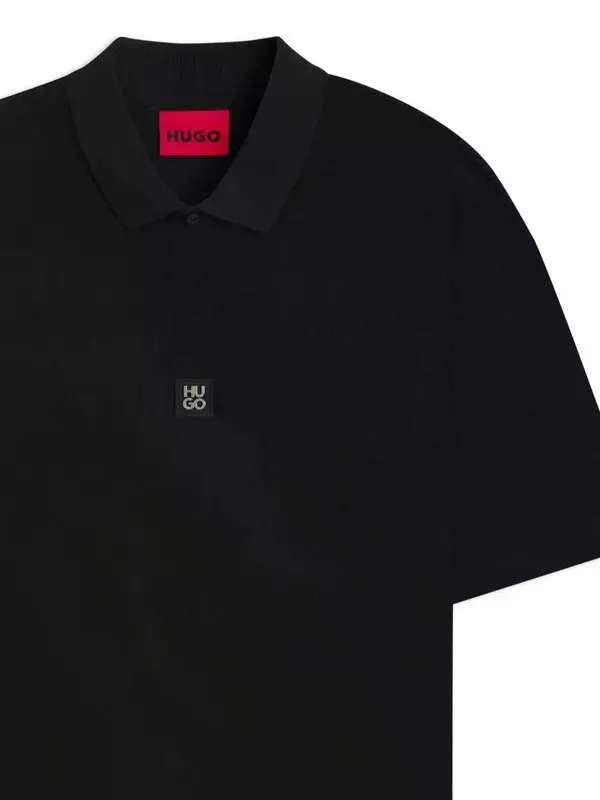 Hugo Logo-plaque Polo Shirt
