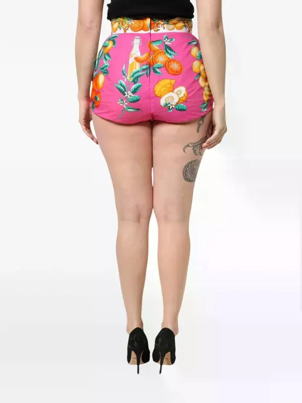 Dolce & Gabbana Citrus-print Shorts