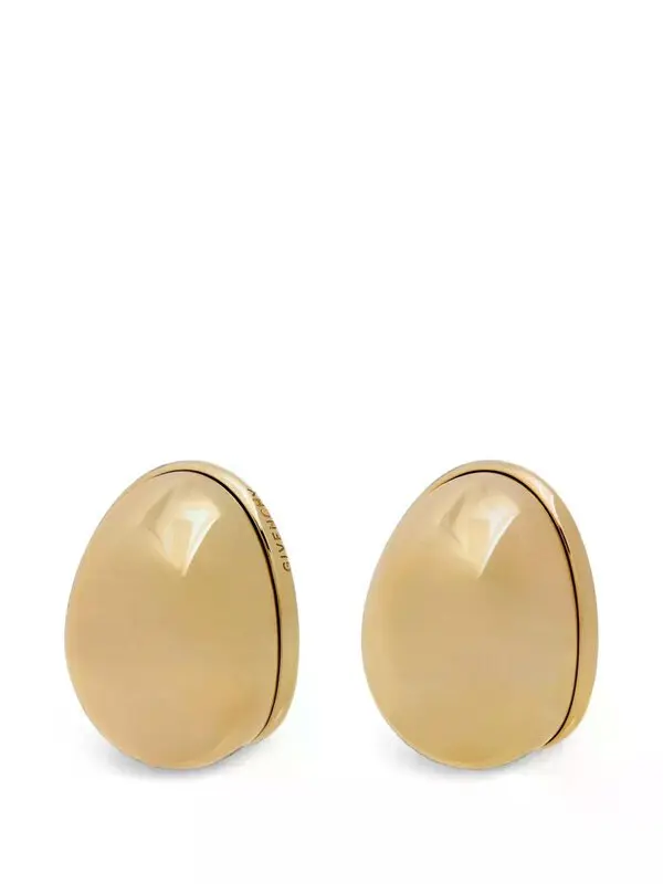 Givenchy Sculpt Earrings In Metal