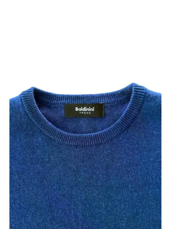 BALDININI Logo-plaque Cashmere Sweater