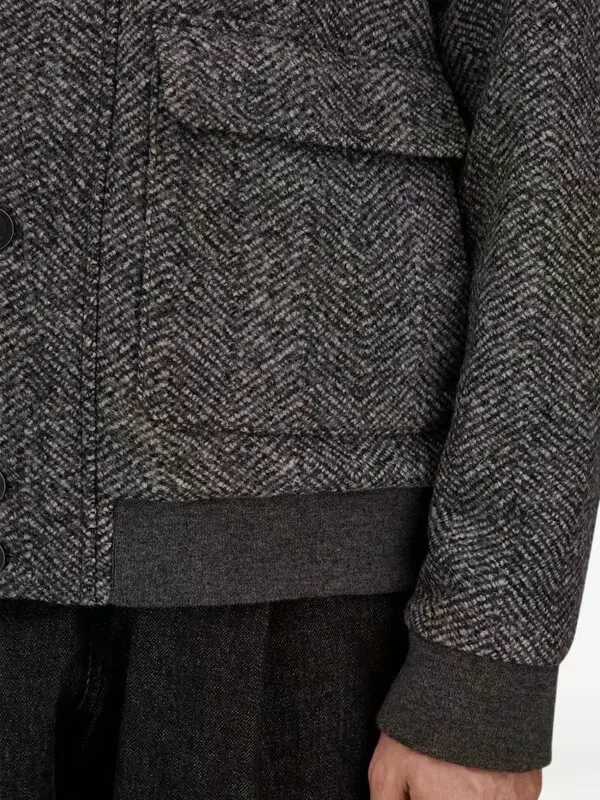 Herno Herringbone-weave Jacket