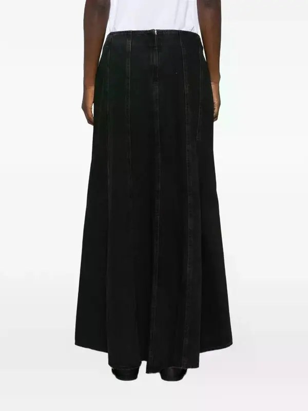 LEVI'S Panelled Denim Maxi Skirt