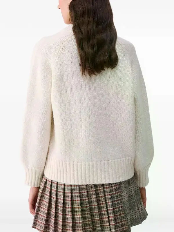 Liu Jo Sweater With Feathers And Sequins
