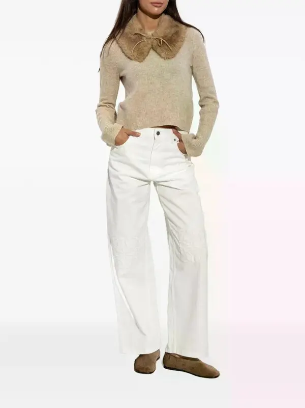 BY MALENE BIRGER Hannah Ribbed-knit Sweater