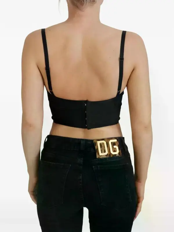 Dolce & Gabbana Leopard-print Cropped Top