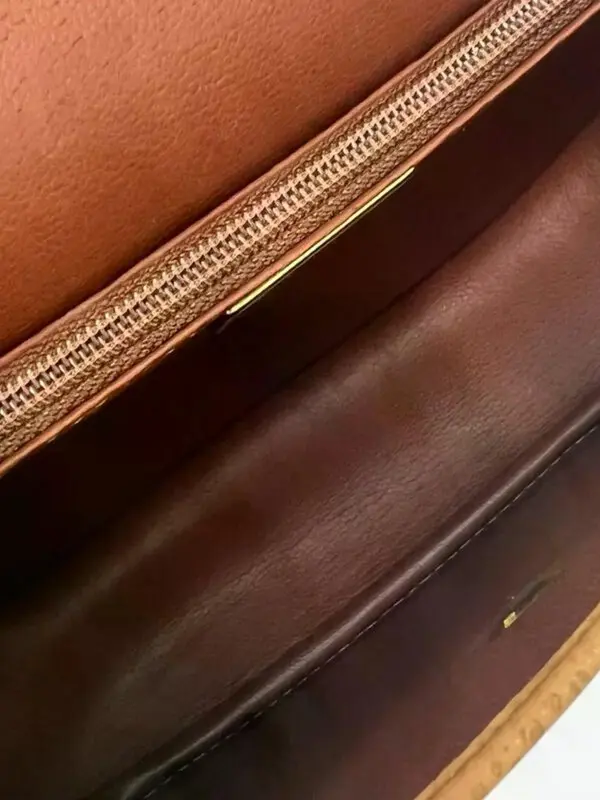 Dior 20th Century Pebbled Leather Crossbody Bag