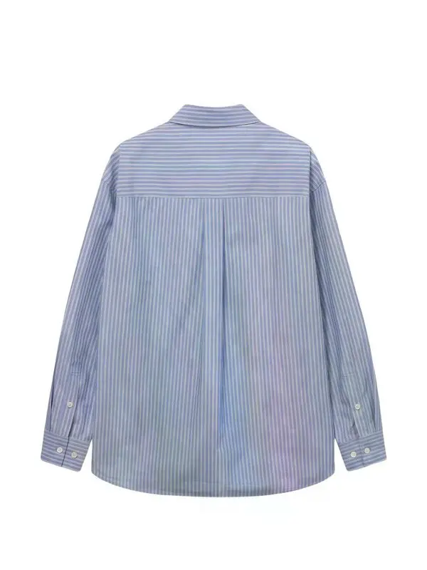 DUNST Striped Long-sleeve Shirt
