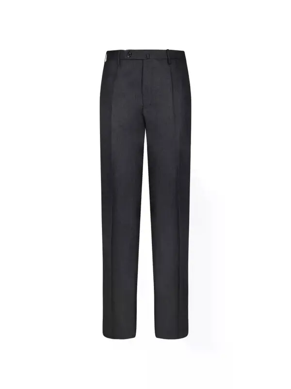 Incotex Pressed-crease Straight-leg Trousers