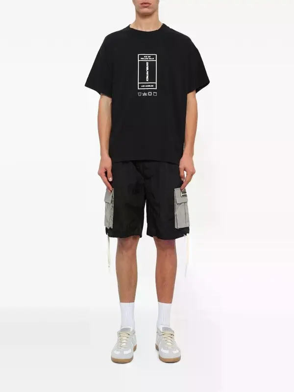 DANIEL PATRICK Rolling Hills Logo-print T-shirt