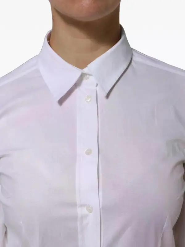 Dolce & Gabbana Point-collar Long-sleeve Shirt
