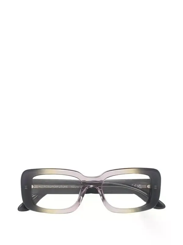 RETROSUPERFUTURE Numero148 Rectangle-frame Glasses - Grey