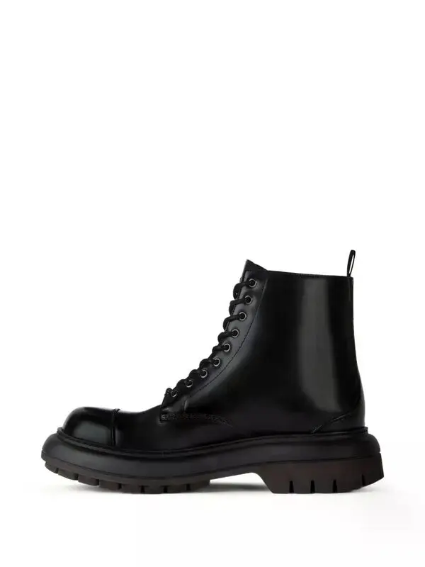 Givenchy Cargo Boots In Leather