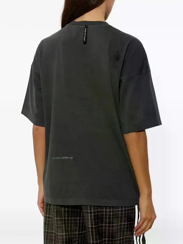 Adidas X Song For The Mute Logo-print Cotton T-shirt - Grey