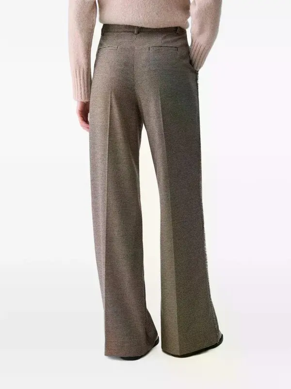 Liu Jo Long Houndstooth Trousers