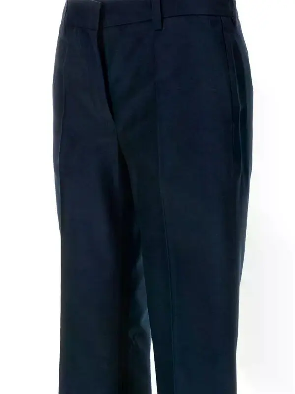 Alberto Biani Wide-leg Cady Trousers