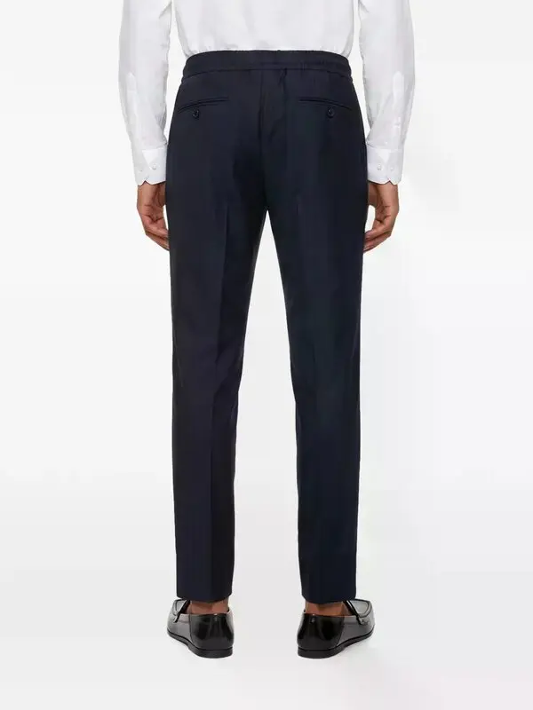 Kiton Pleated Elasticated-waistband Trousers