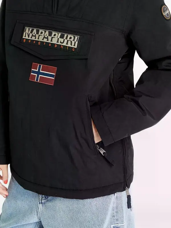 NAPAPIJRI Rainforest Logo-patch Jacket