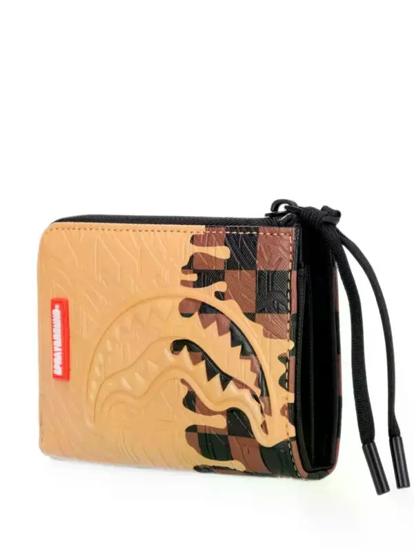 SPRAYGROUND Henny Melt Checkered Wallet