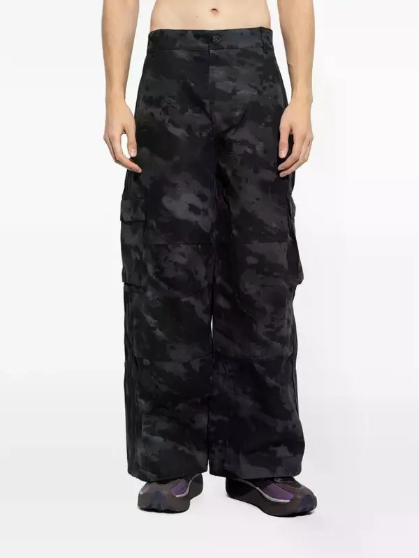 Adidas Camouflage-print Cargo Pants