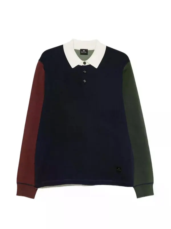 Paul Smith Colour-block Long-sleeve Sweater