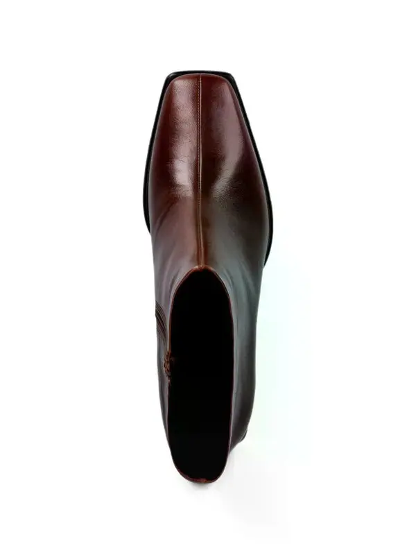 VAGABOND SHOEMAKERS Hedda Square-toe Leather Boots