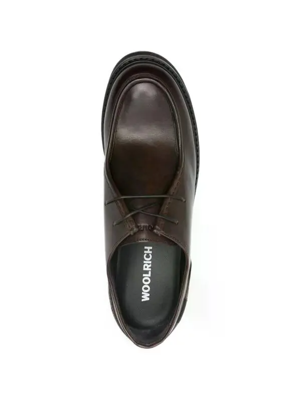 Woolrich Lace-up Leather Derby Shoes