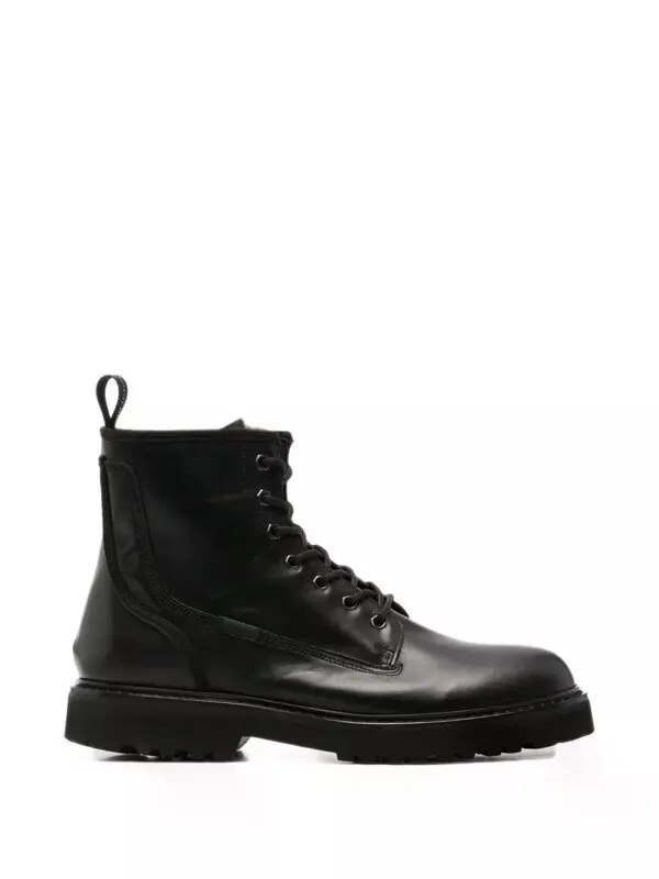 Woolrich Lace-up Leather Boots