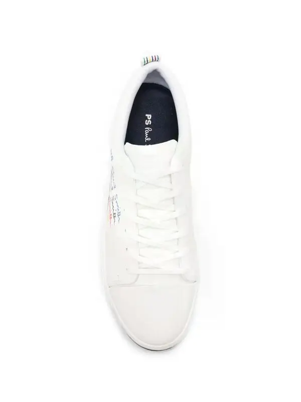 Paul Smith Logo-print Leather Sneakers