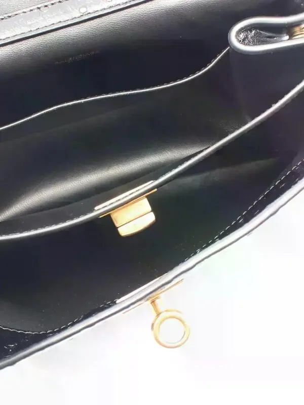 Balenciaga 2010s Rodeo Ostrich-embossed Handbag