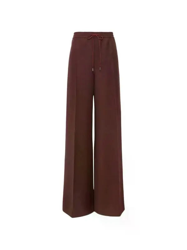 Max Mara Salom Drawstring Trousers - Red