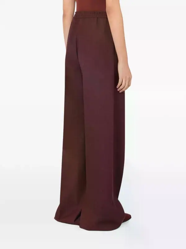 Max Mara Salom Drawstring Trousers - Red