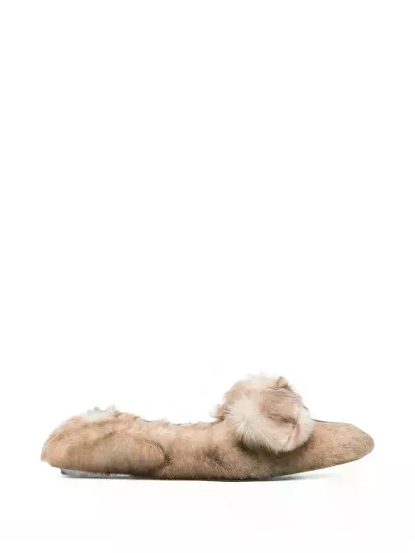 Zimmermann Lamb-shearling Ballet Flats