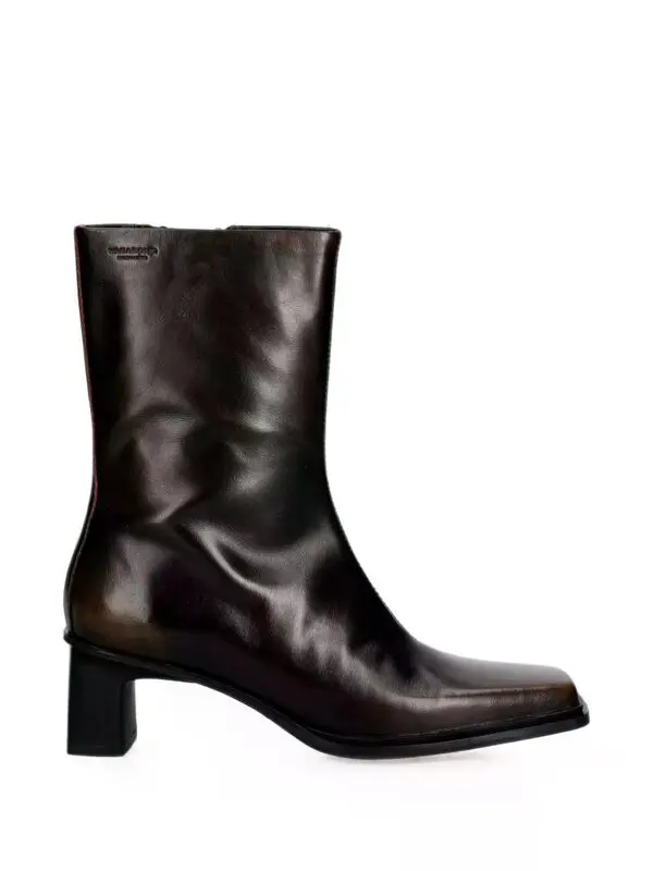 VAGABOND SHOEMAKERS Elvina Square-toe Leather Ankle Boots