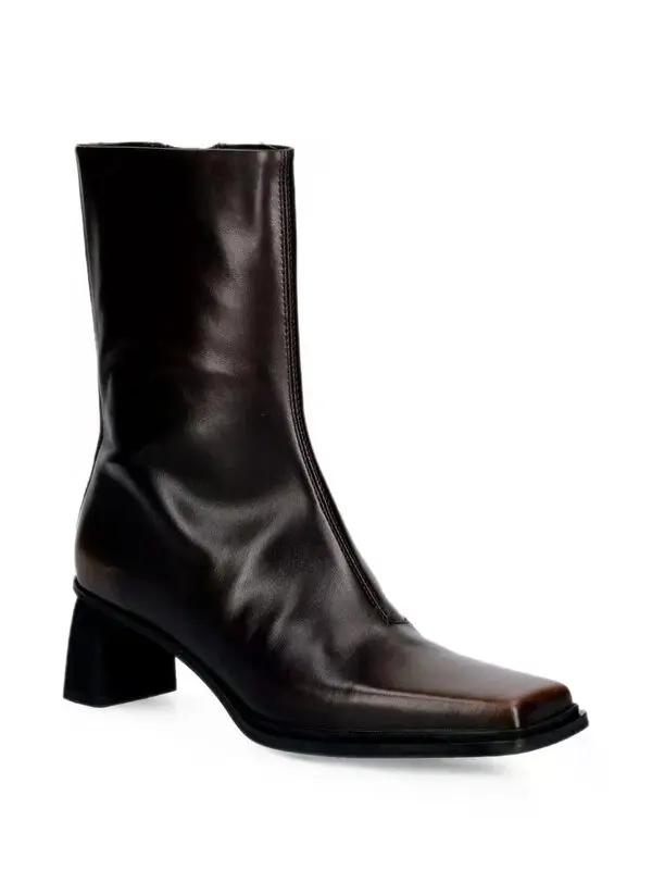 VAGABOND SHOEMAKERS Elvina Square-toe Leather Ankle Boots